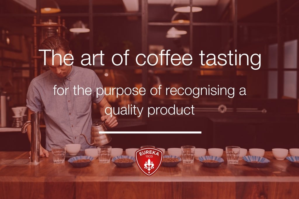 The art of coffee tasting for the purpose of recognising a quality product